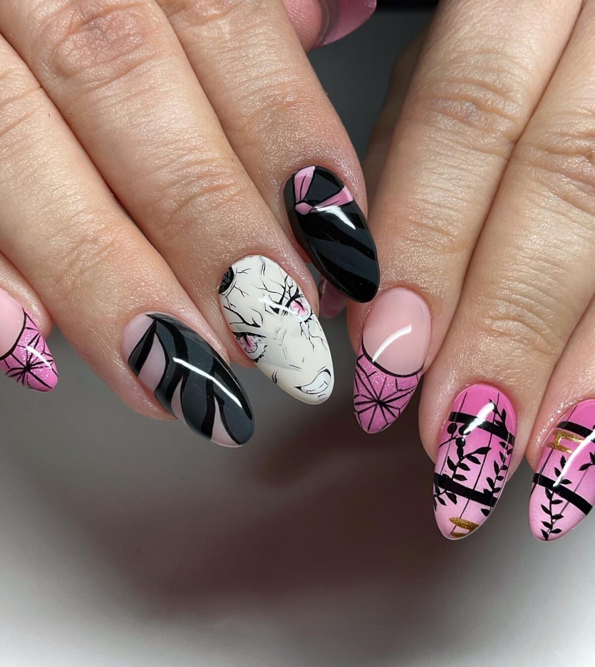 16 Nezuko Nails for Demon Slayer Fans - 2023 Picks